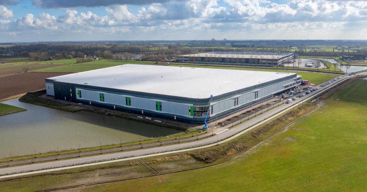 New construction of sustainable warehouse AG Logistics in Tiel - AG Logistics Services